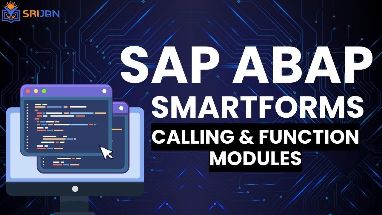 52. Calling Smartform into the ABAP Program, Using Function Modules