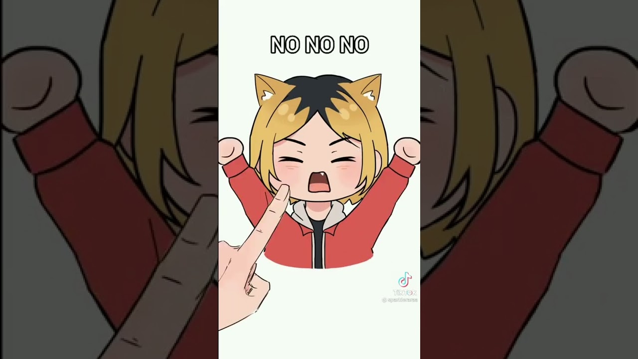 kenma doesnt wanna be petted #kenma #haikyuu