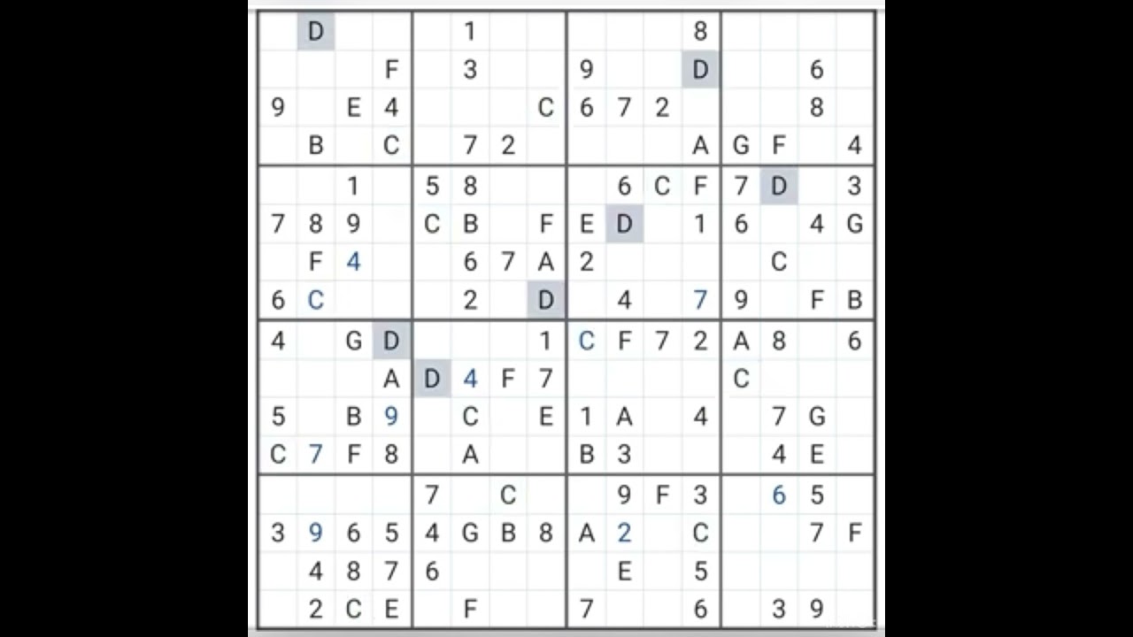 Solving a GIANT 16x16 Sudoku
