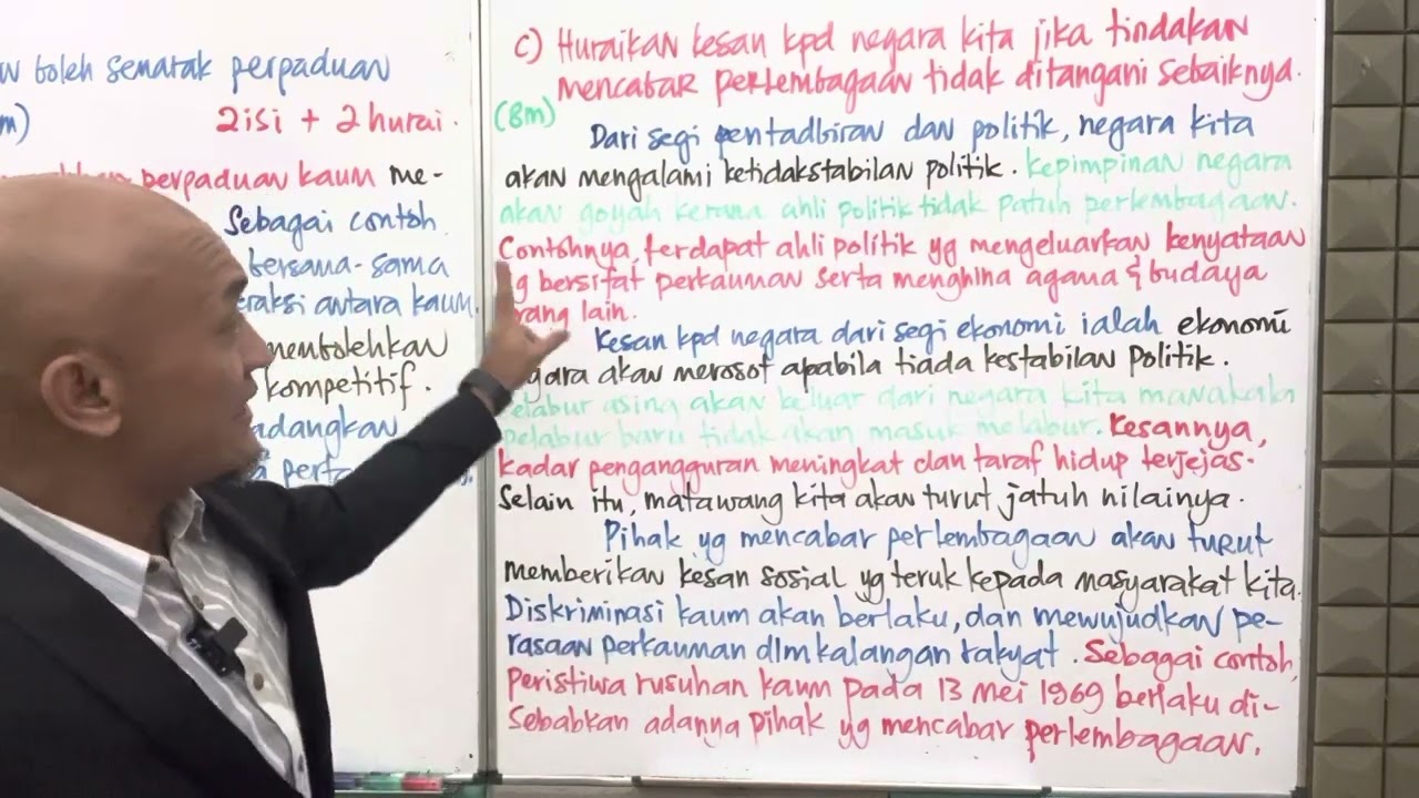 Teknik Menjawab soalan Esei Sejarah SPM KSSM (Soalan pecahan 8 markah)