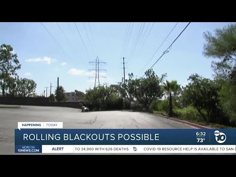 San Diegans bracing for possible rolling power outages