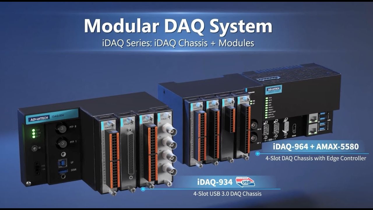 iDAQ Series: Modular DAQ System, Advantech (EN)