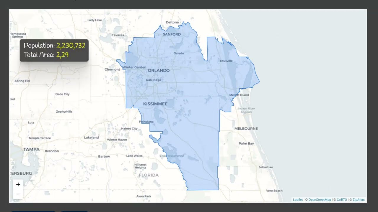 407 Area Code (Florida) Social & Economic Profile