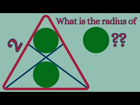 Find the missing radius!