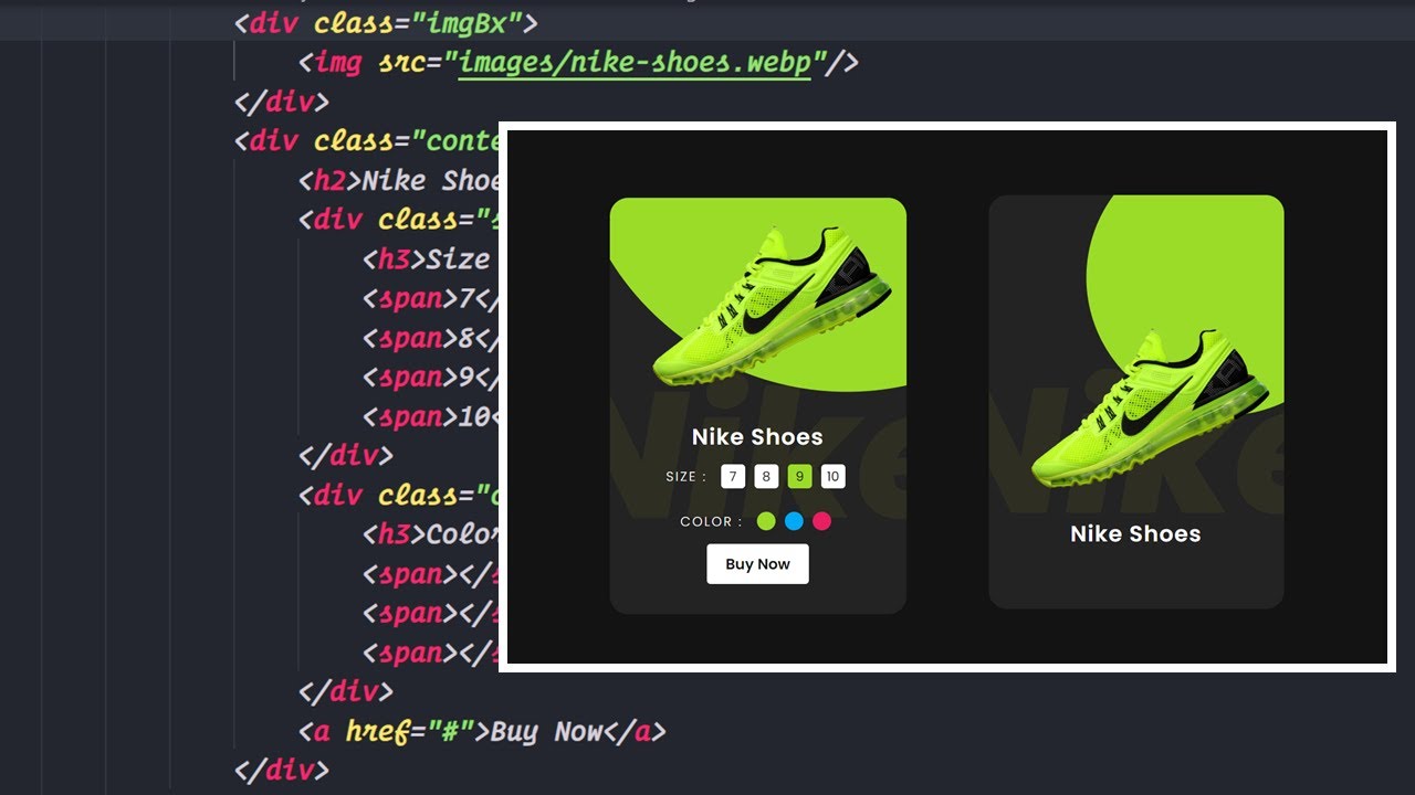ASMR Programming | Product Card With HTML And CSS - Without Talking