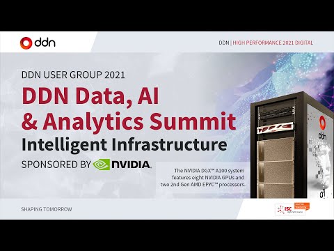 User Group 2021 | DDN Vision for Intelligent Infrastructure