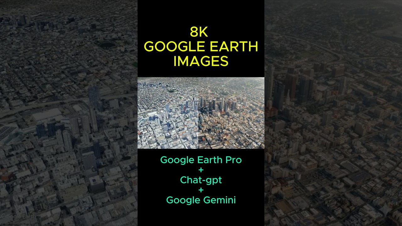 The Exact 3-Step Process For Crystal Clear Google Earth Images #tutorial #freelance