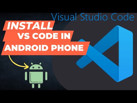 how to install vscode in android | visual studio in mobile | vs code in ...