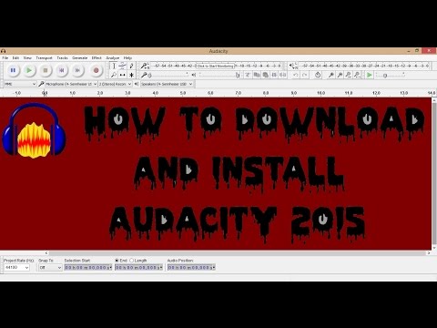 how to download audacity 2015 for windows / mac free