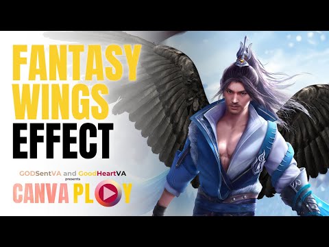 CANVAPLAY | FANTASY WINGS EFFECT