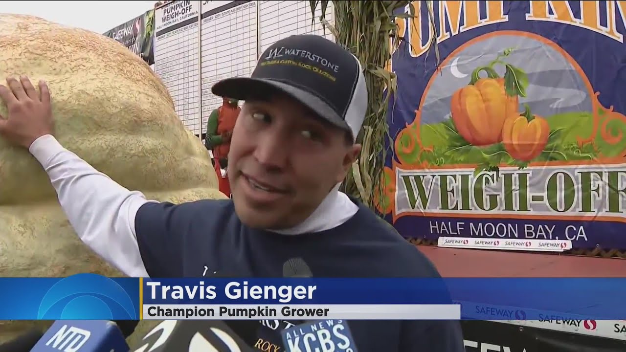 Anoka man sets pumpkin weight record in California with 2,560-pound gourd