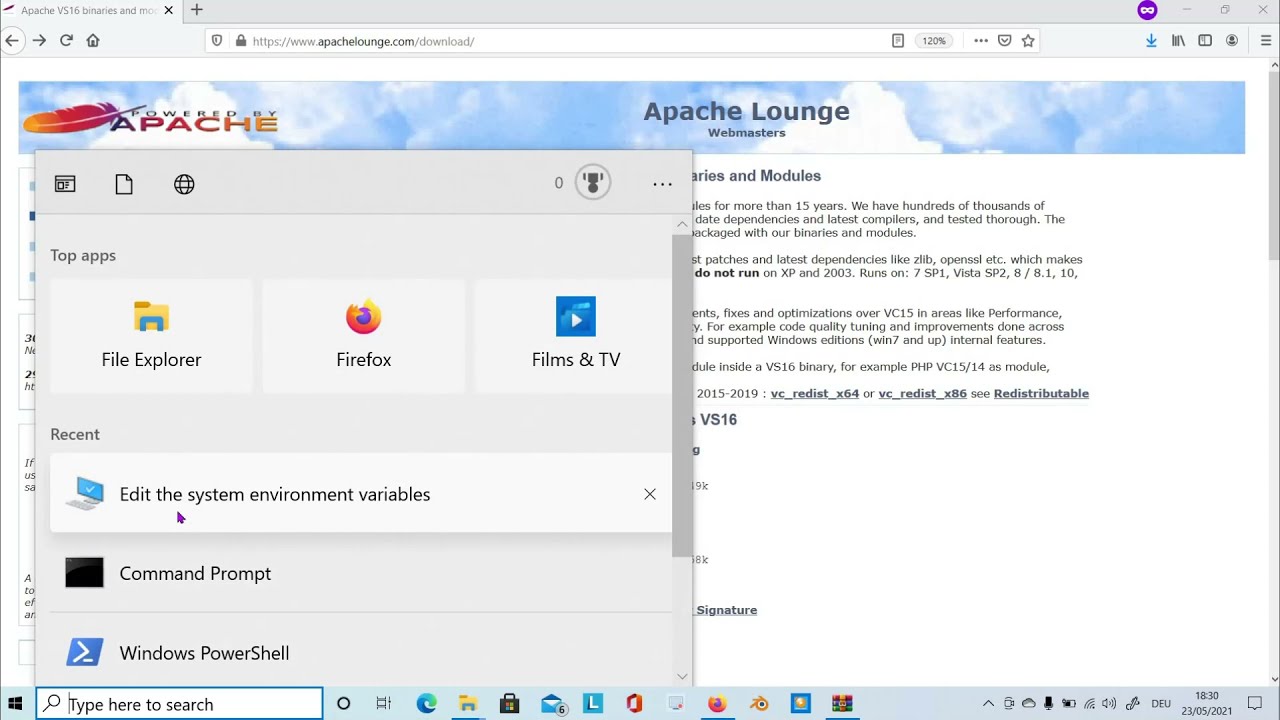Installing an Apache 2.4 Web Server latest release tutorial