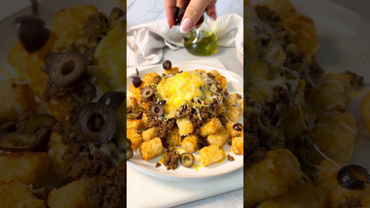 Cheesy Taco Tots (Easy Dinner)