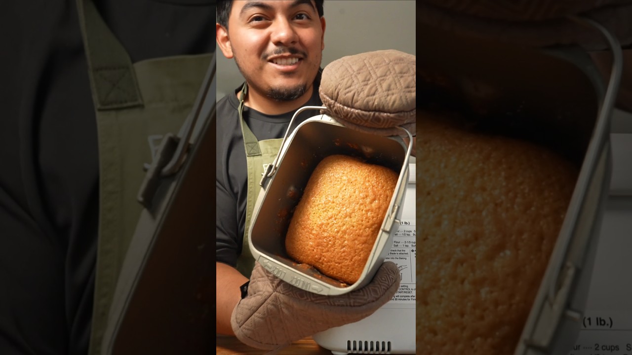 Cake inside a bread machine?