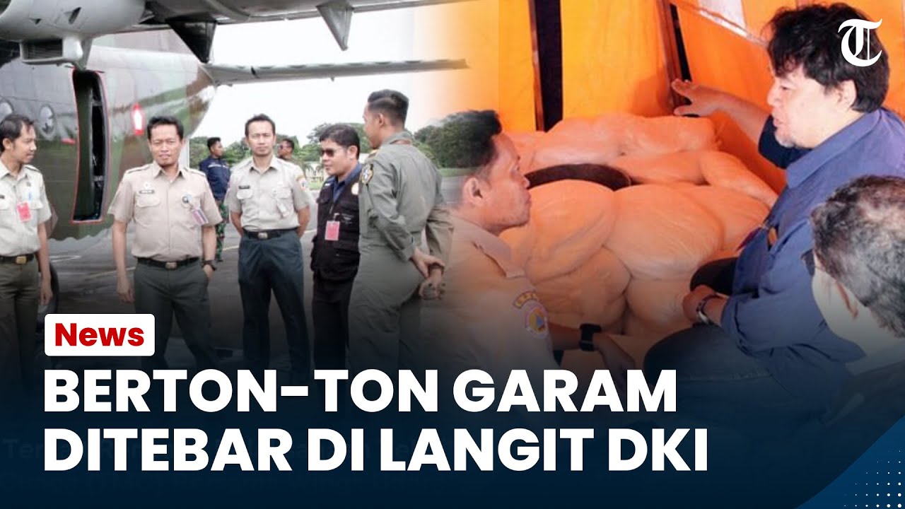 Berton-ton Garam Bakal Ditebar di Langit Jakarta untuk Modifikasi Cuaca ...