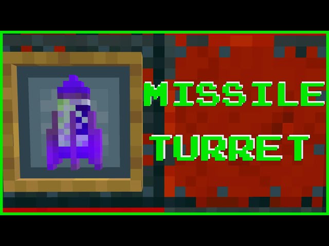 Fallout 76 Missile Turret Minecraft Map