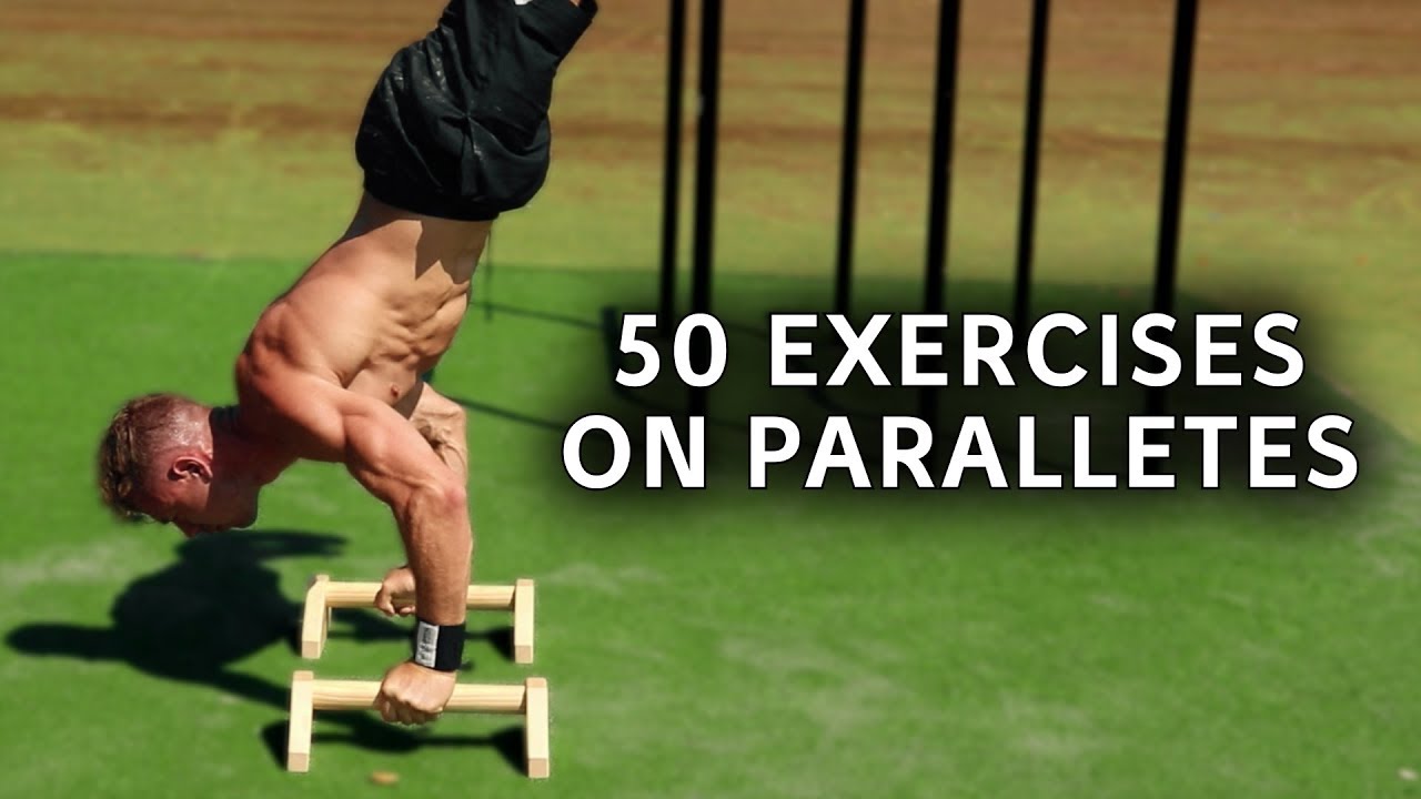 50 Calisthenics Exercises on Parallettes | Implement to Progress FAST