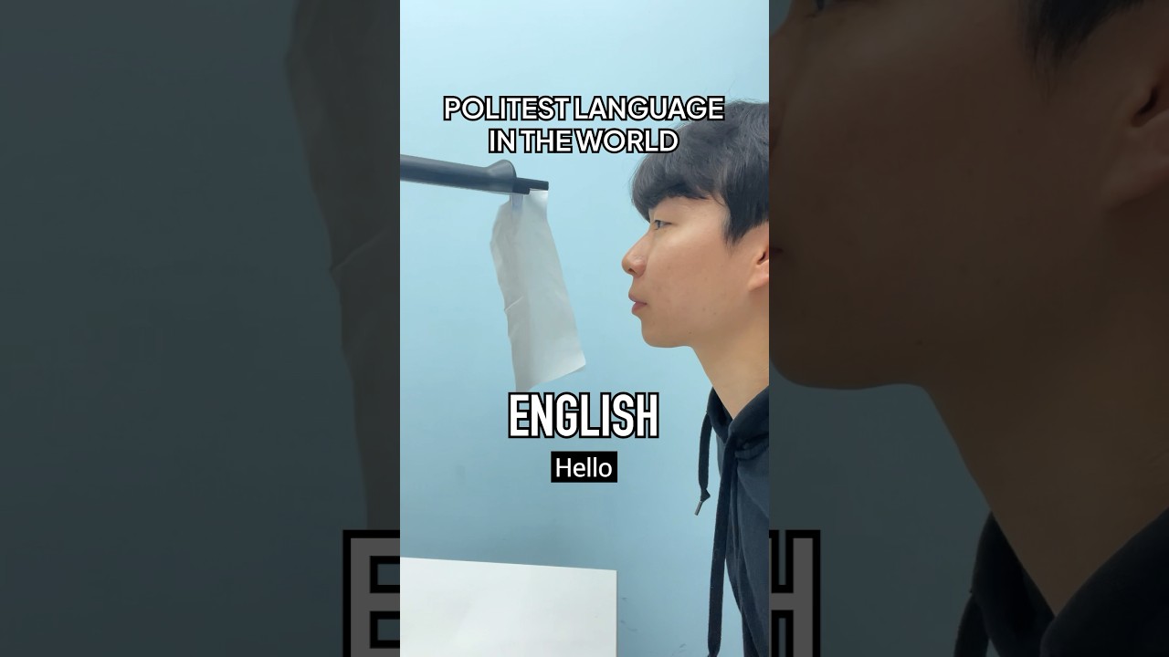 The Politest Language in the World🌎