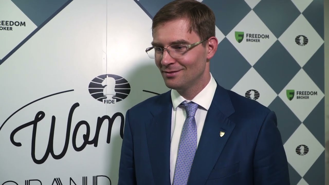Interview with Timur Turlov| FIDE Women's Grand Prix in Nicosia | Round 1