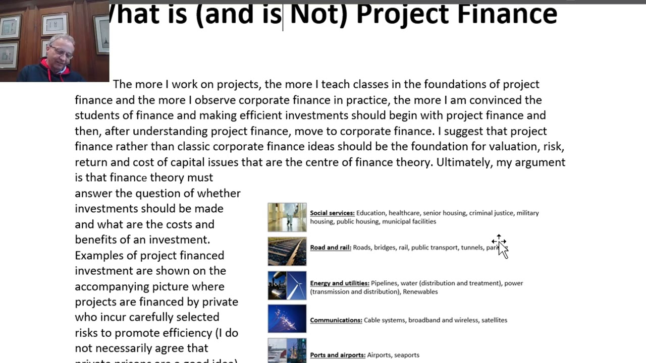 Project Finance Foundations Introduction