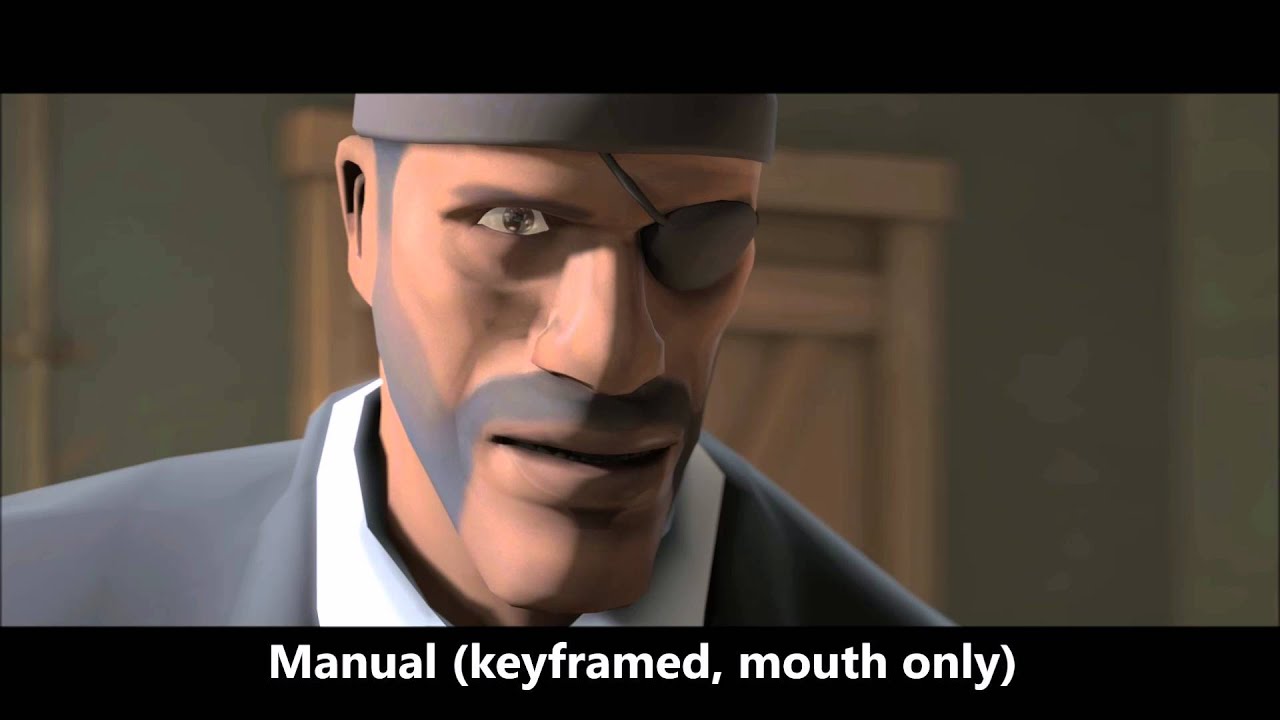 SFM Lip Syncing - Automatic vs Manual