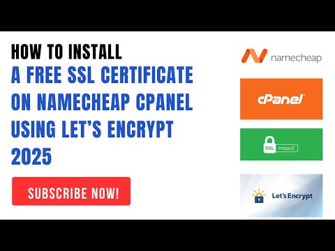 How to Install a Free SSL Certificate on Namecheap cPanel Using Let’s Encrypt 2025