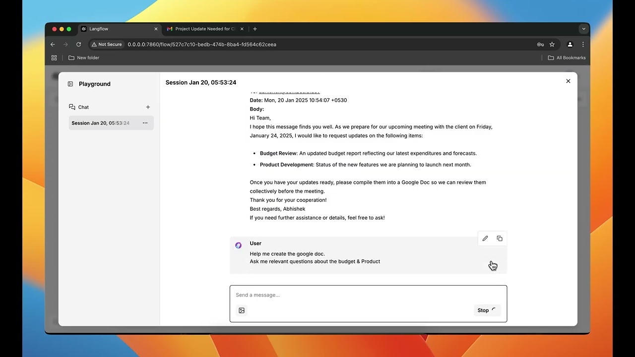Email to Document Wizardry: Discover the Power of Composio & LangFlow