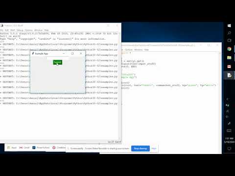 How To Change A Widget's Text Color | Python GUI Apps With Tkinter