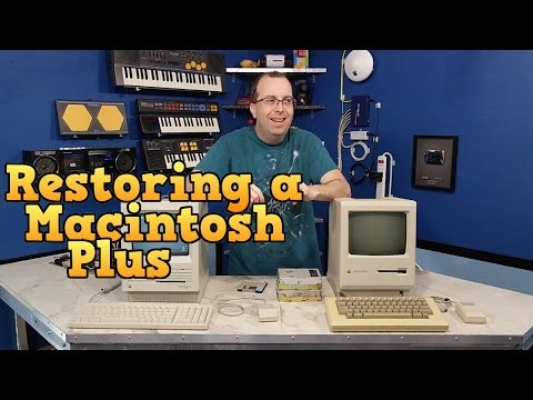 Watch an Old Macintosh Plus Brought Back to Life