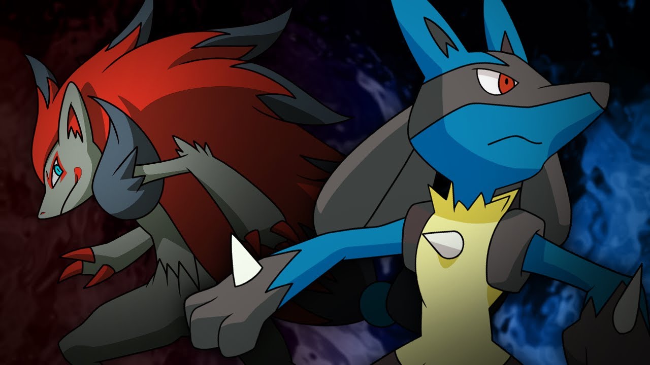 Lucario vs Zoroark. Epic Rap Battles of Pokémon #5.