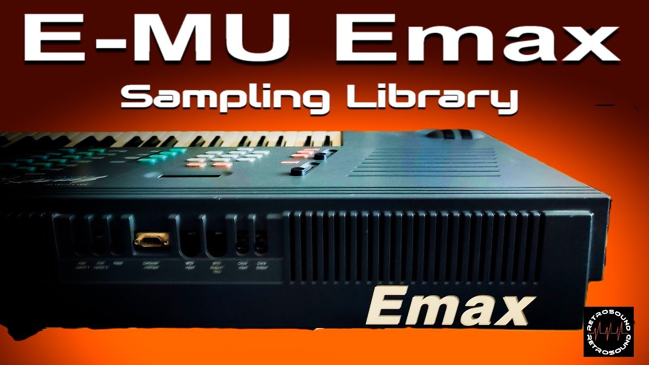 E-mu Emax ~ Samples That Defined The 80s Nostalgia