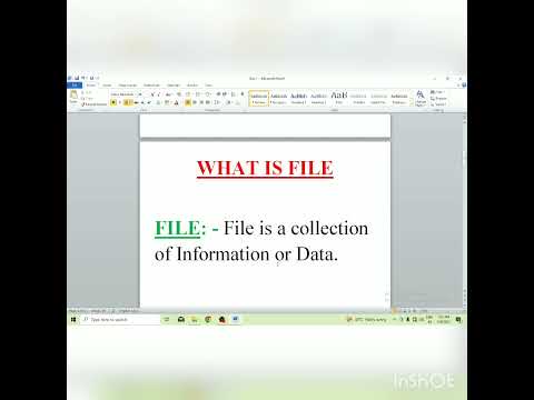 What is File #Shorts | All in One |