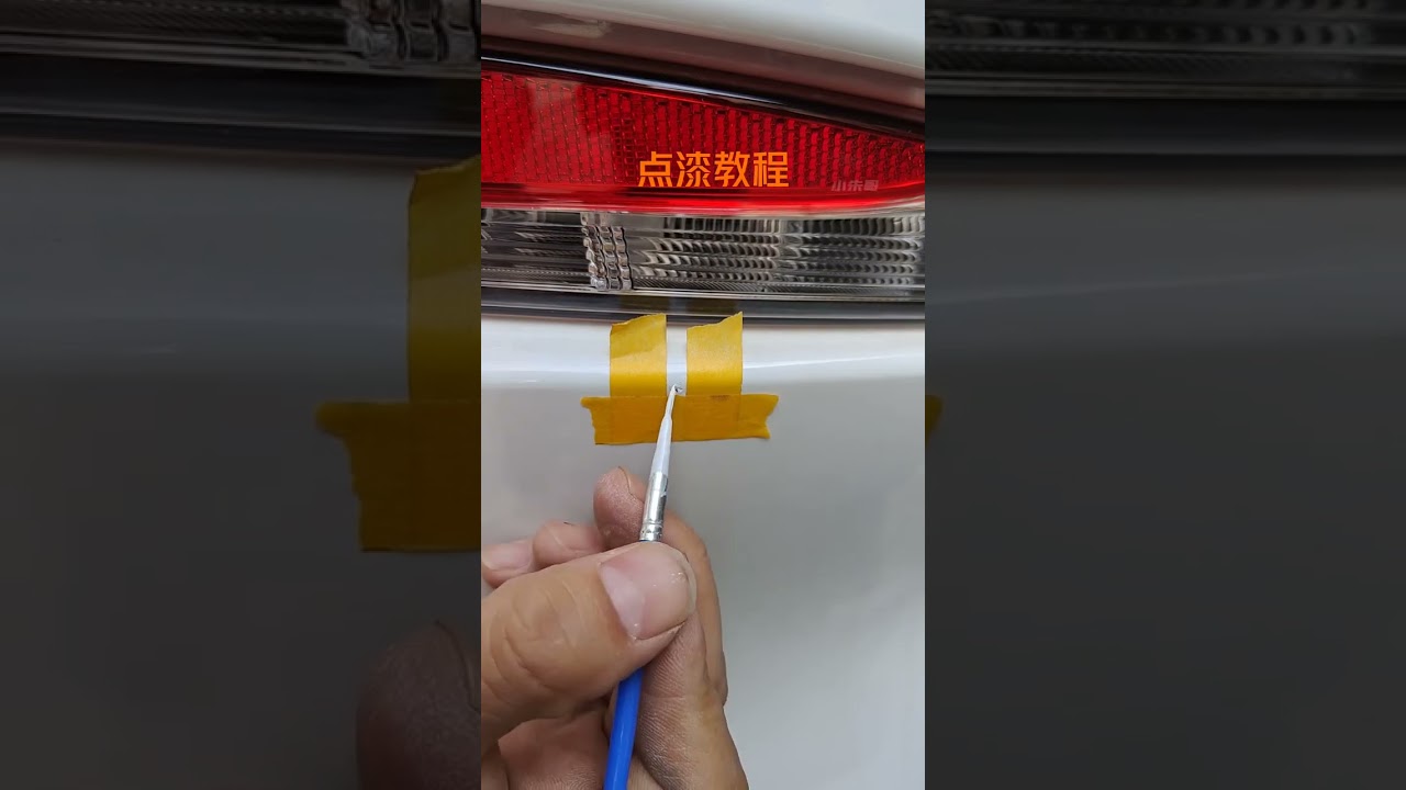 Realistic Scratch Fix with Paint #yotubeshorts