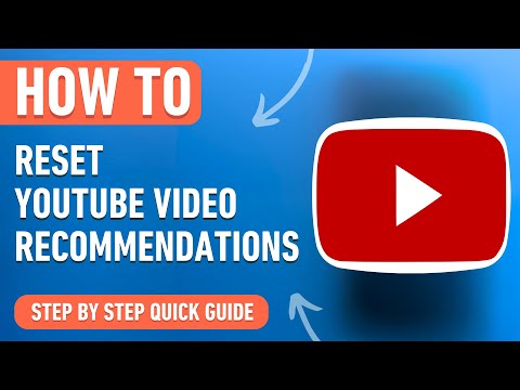 How to reset Youtube Recommendations [2024] Easy Tutorial
