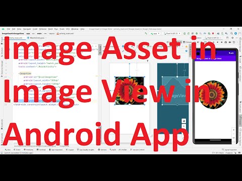How to import image as asset and show it in ImageView (as static image) in your Android App ...