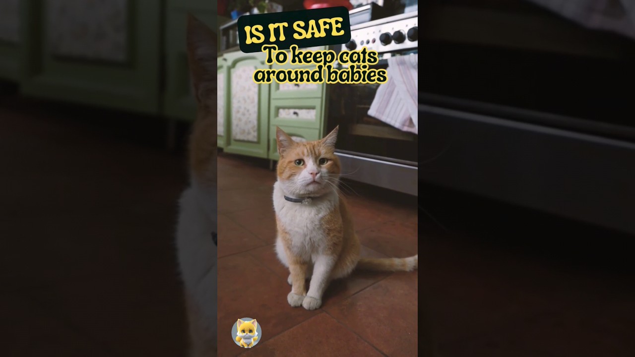 Is it safe to keep new born babies near cats