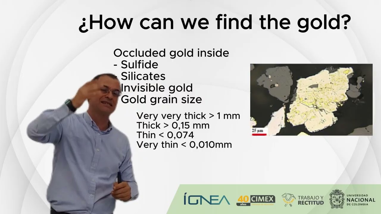 Extractive Metallurgy Course: Lecture N°10: Gold metallurgy.