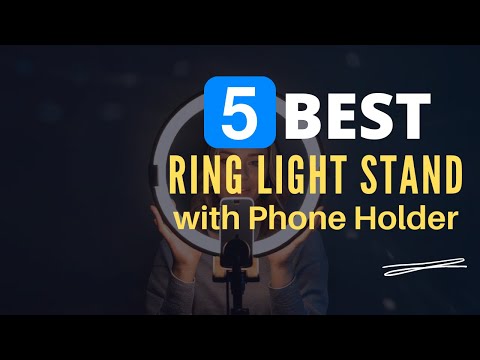 ⭕ Top 5 Best Ring Light Stand with Phone Holder 2024 [Review and Guide]