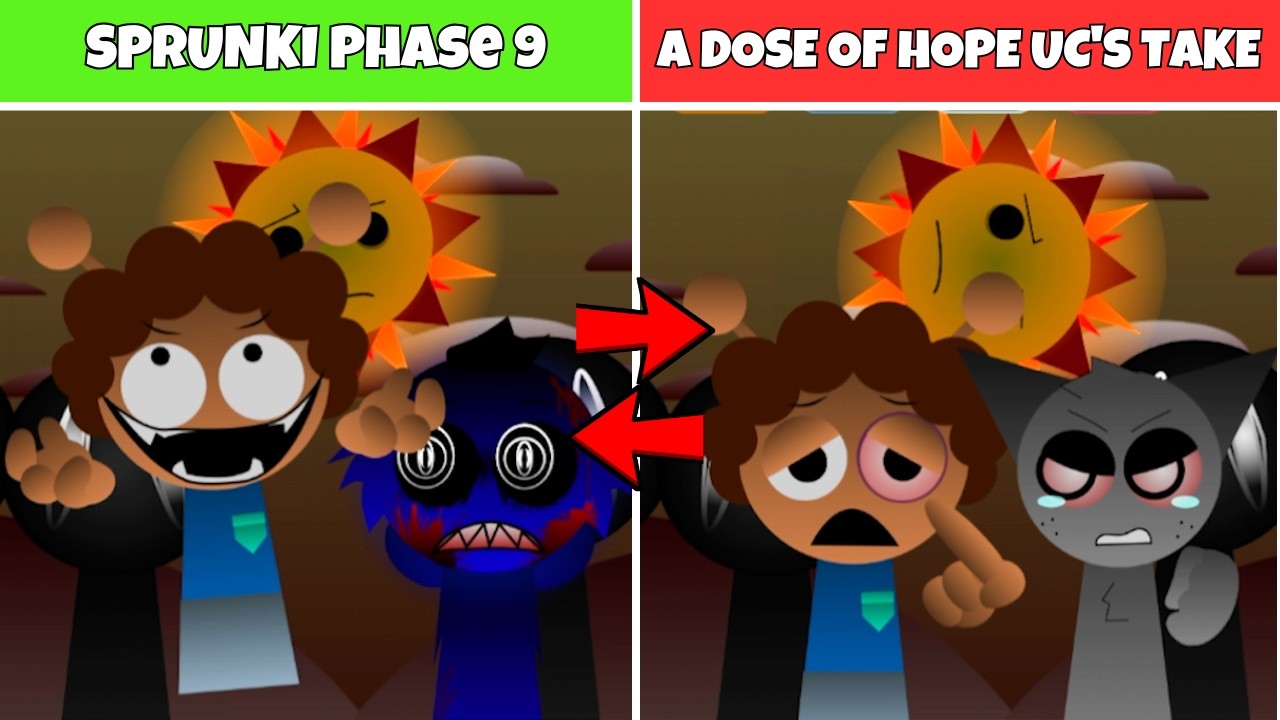 Incredibox Sprunki : Phase 9 (A dose of hope UC's Take) New Update #sprunki #incredibox