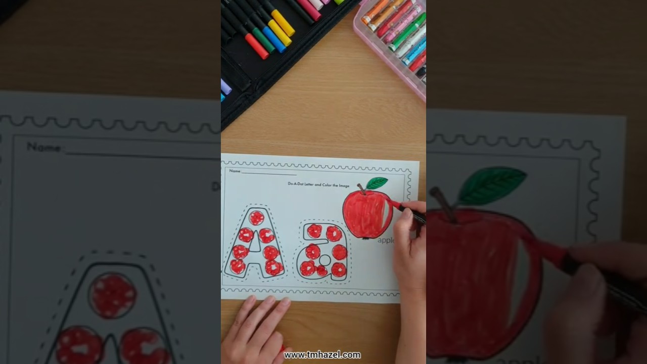 DO A DOT ALPHABET ACTIVITY | ALPHABET DO a DOT PRINTABLES | ALPHABET PRINTABLES|COLORING ALPHABET