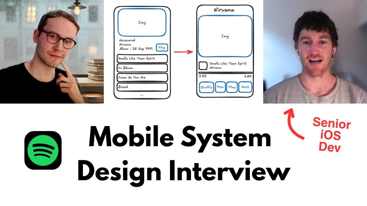 Senior iOS Engineer Mock Interview - Spotify App System Design