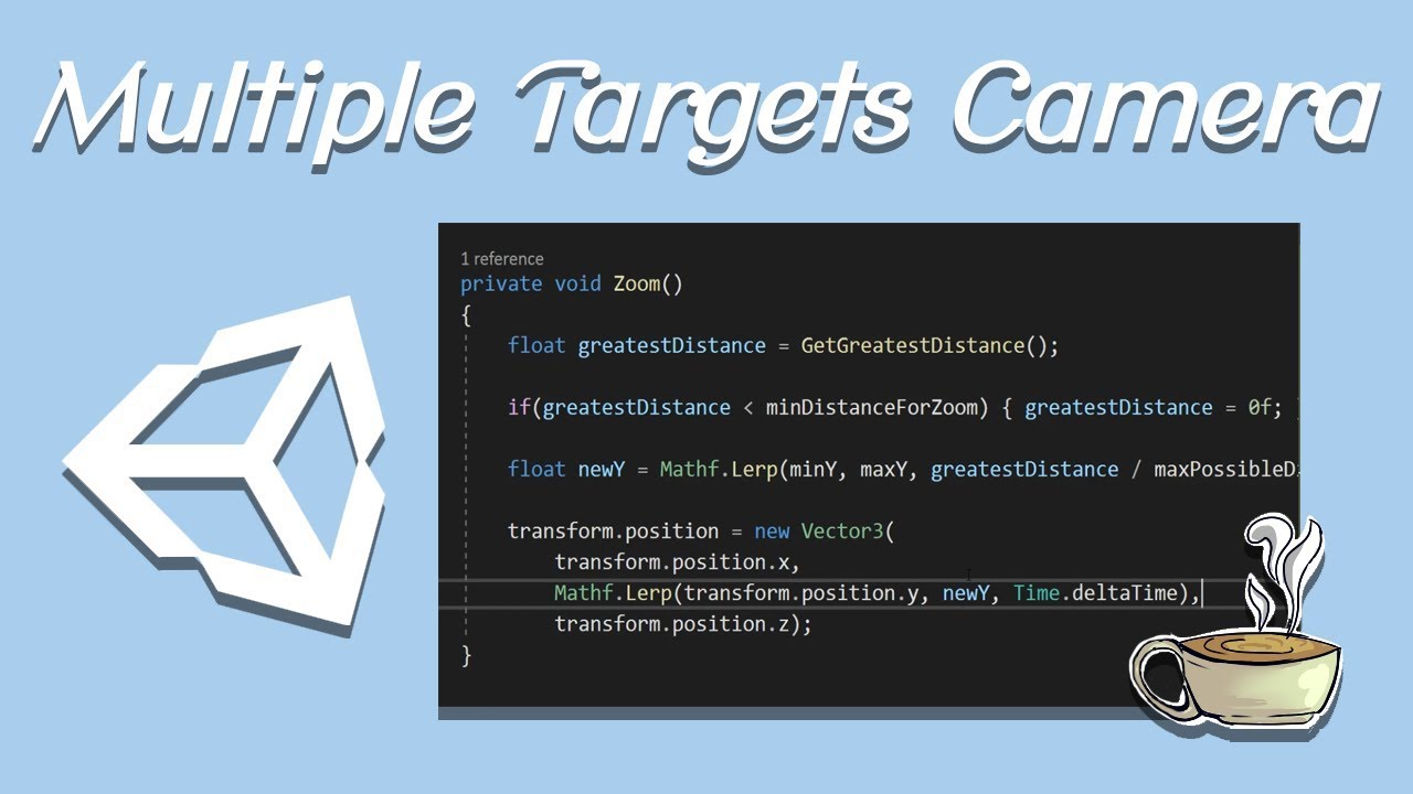 Multiple Targets Camera - Unity Tutorial