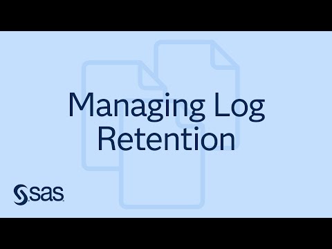 SAS Demo | Viewing Logs with SAS Viya Monitoring for Kubernetes: Managing Log Retention