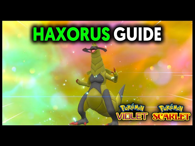 Pokemon Scarlet and Violet: Where to find Axew, Fraxure, and Haxorus