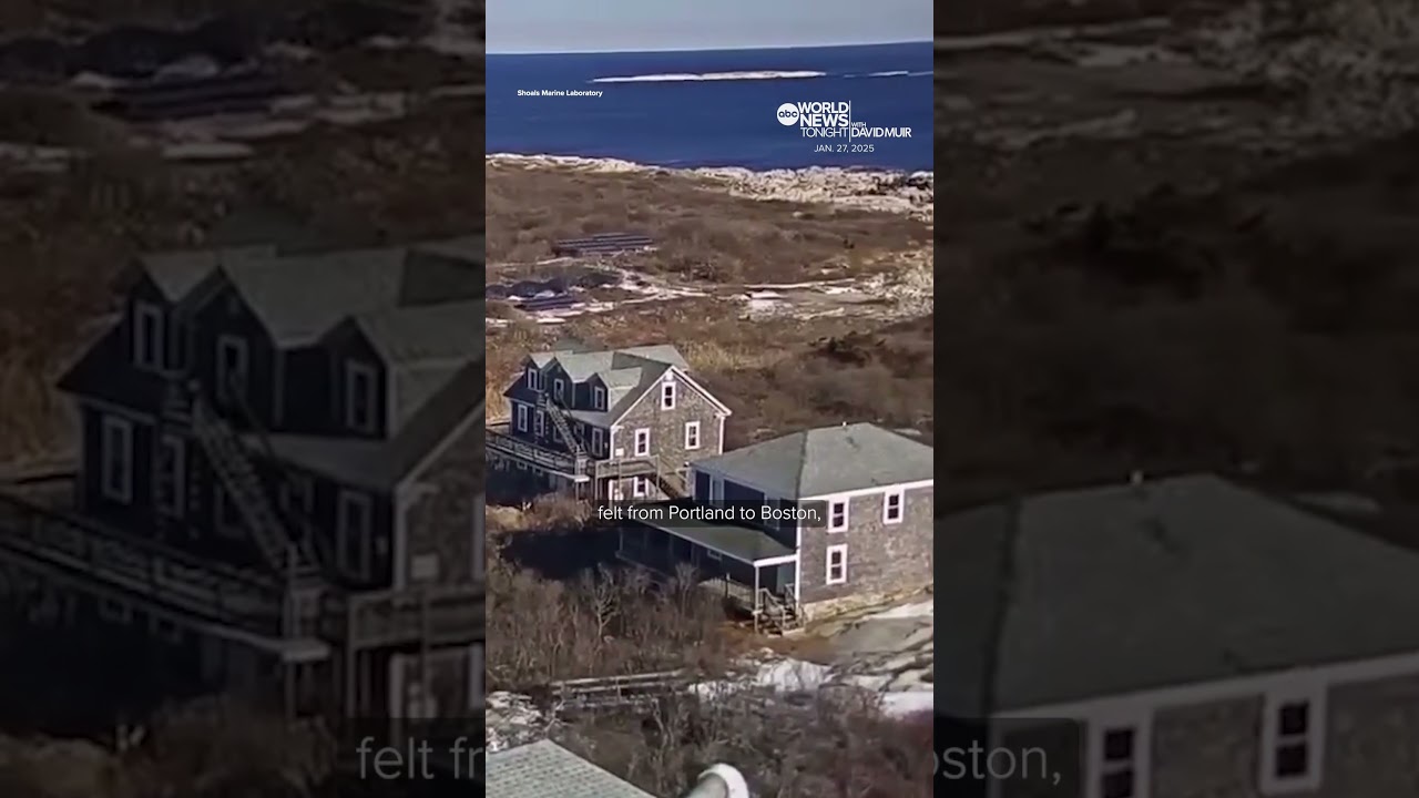 3.8 magnitude earthquake strikes off coast of New England