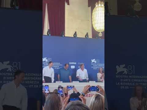 Drew Starkey, Luca Guadagnino, and Daniel Craig Arrive at Venice for ‘Queer’ Press Conference