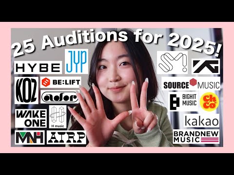 25 KPOP Auditions for 2025! (for ANYONE!)