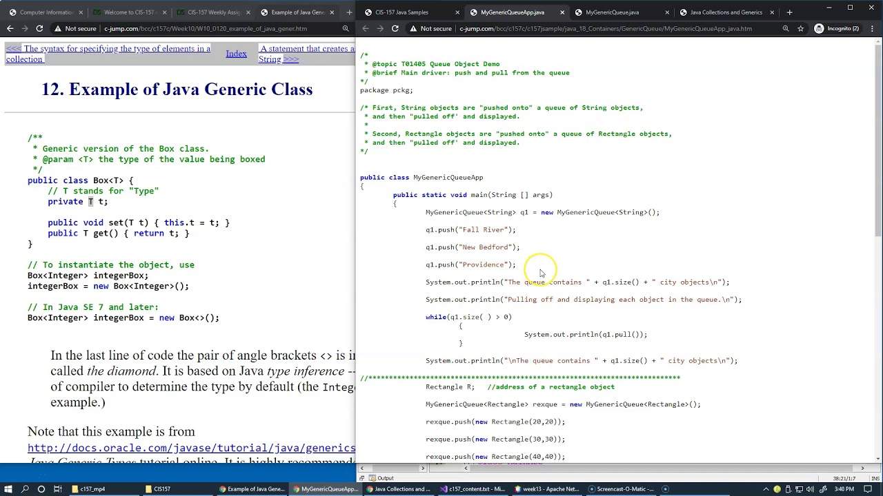 13.6 ArrayList size and capacity