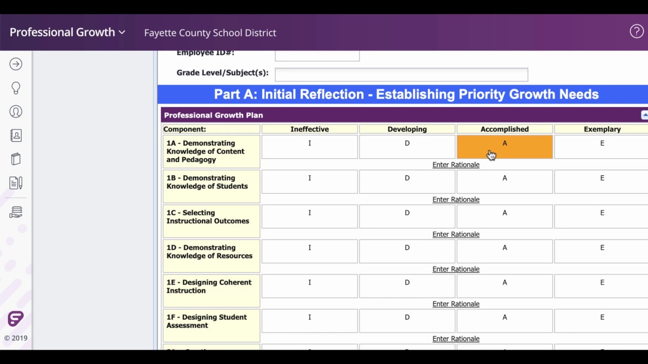 Self-Reflection & PGP in Frontline Tutorial