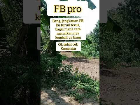 Cara menaikan jangkauan FB pro #fbpro #facebook